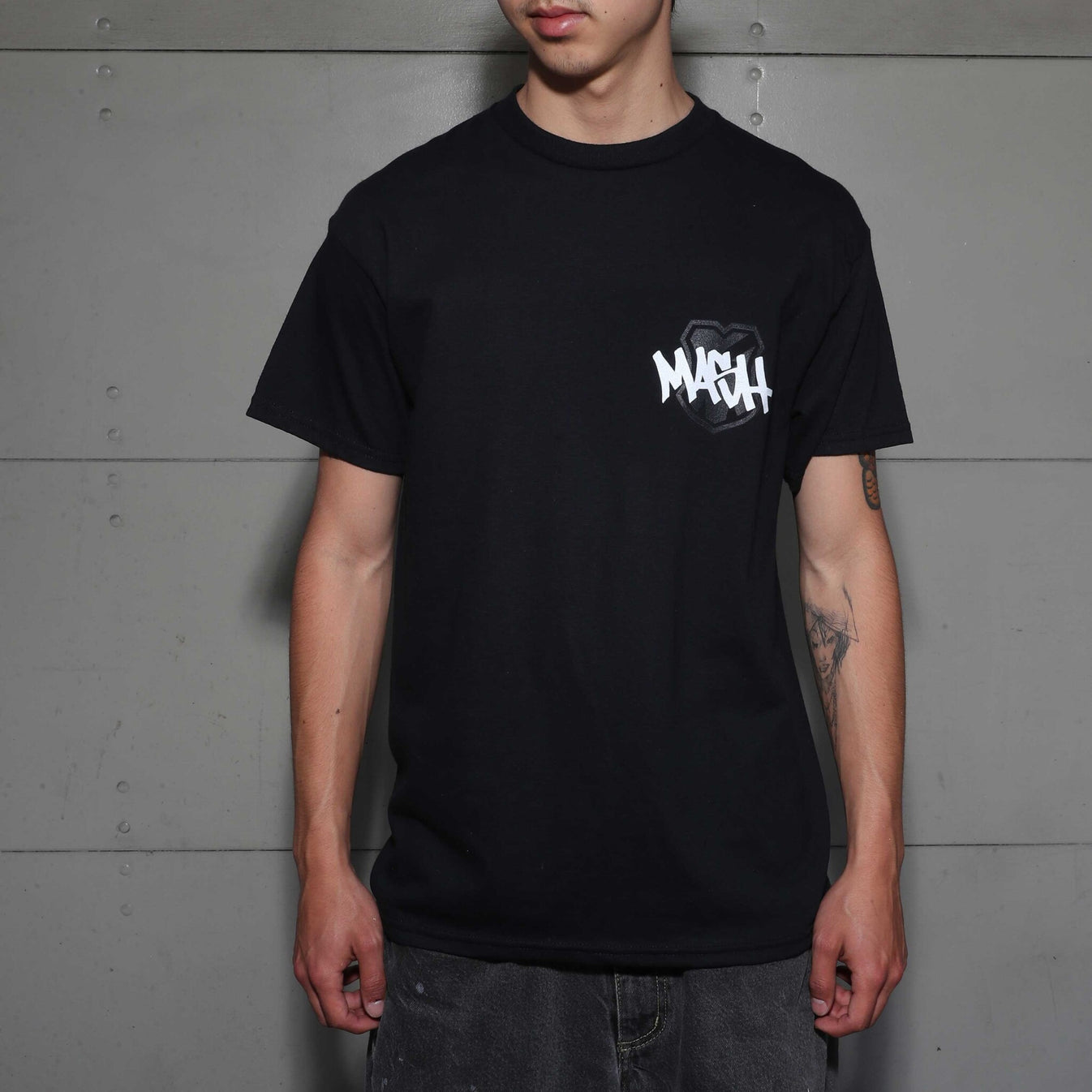 MASH Giant Shield Shirt Black – MASH SF