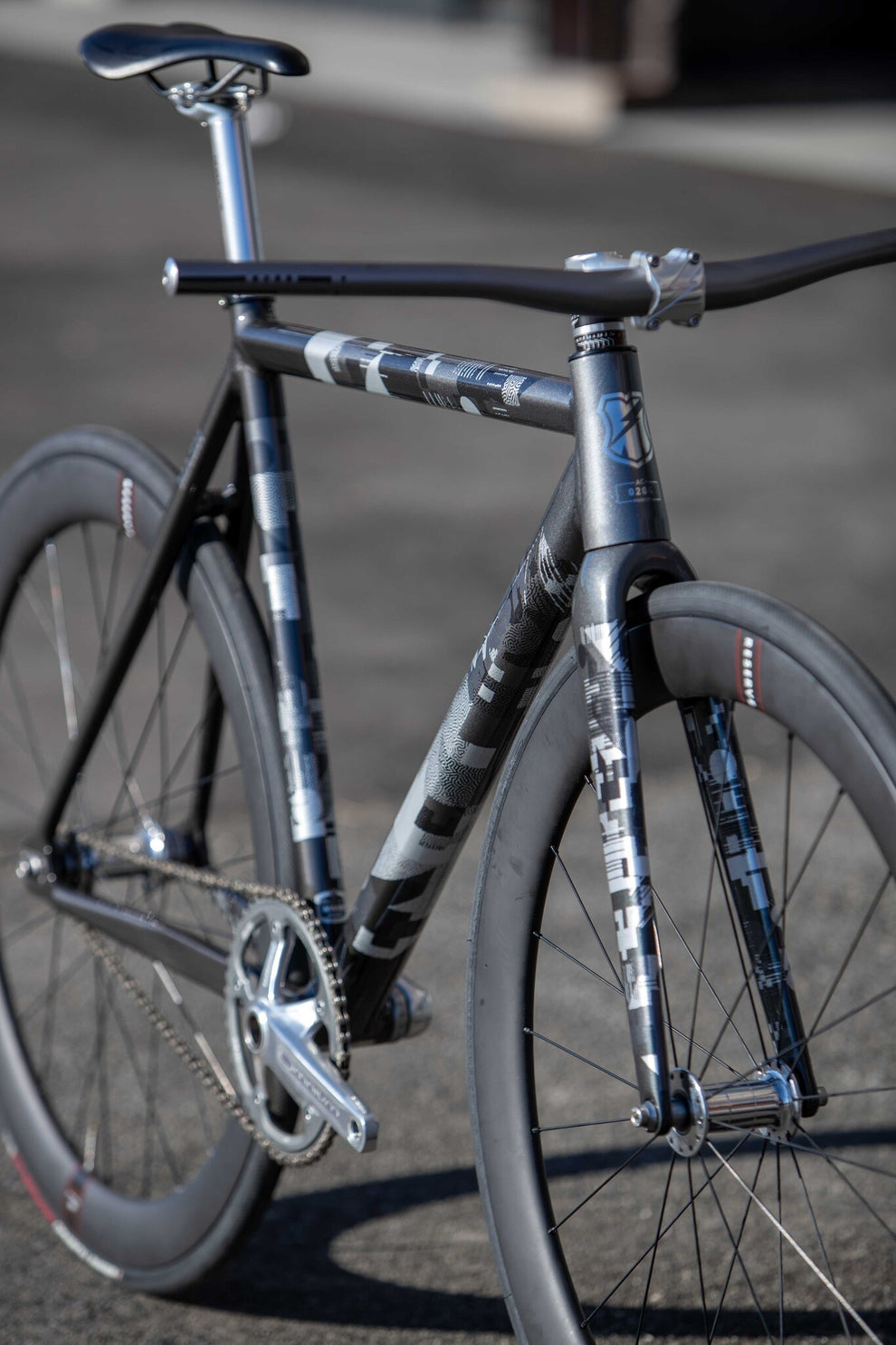 MASH AC-4 Frameset Charcoal – MASH SF