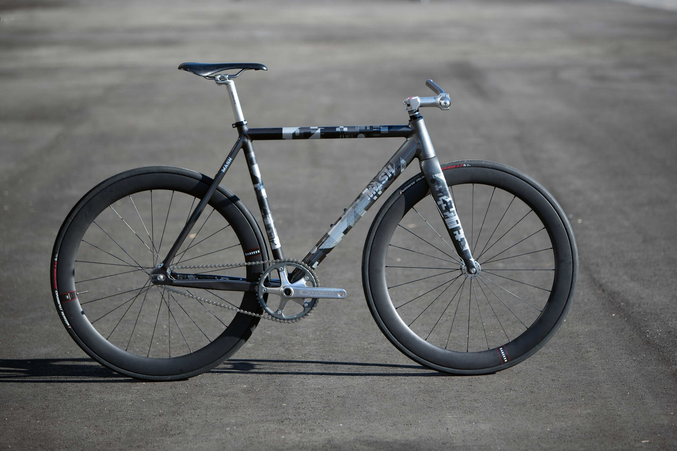 MASH AC-4 Frameset Charcoal – MASH SF