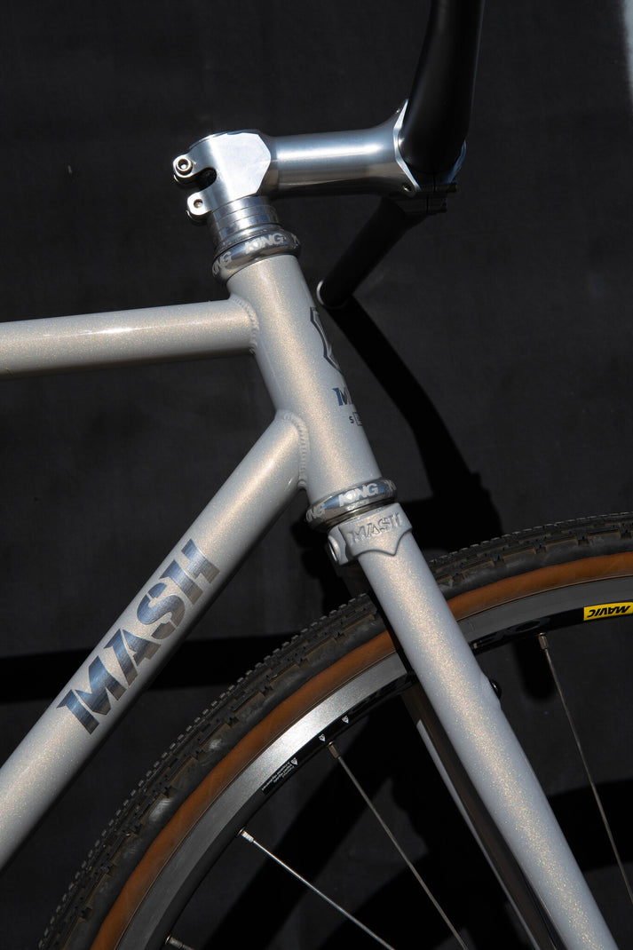 MASH Steel Frameset Pearl Fog – MASH SF